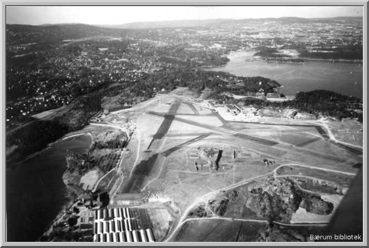 Fornebu før og nå!